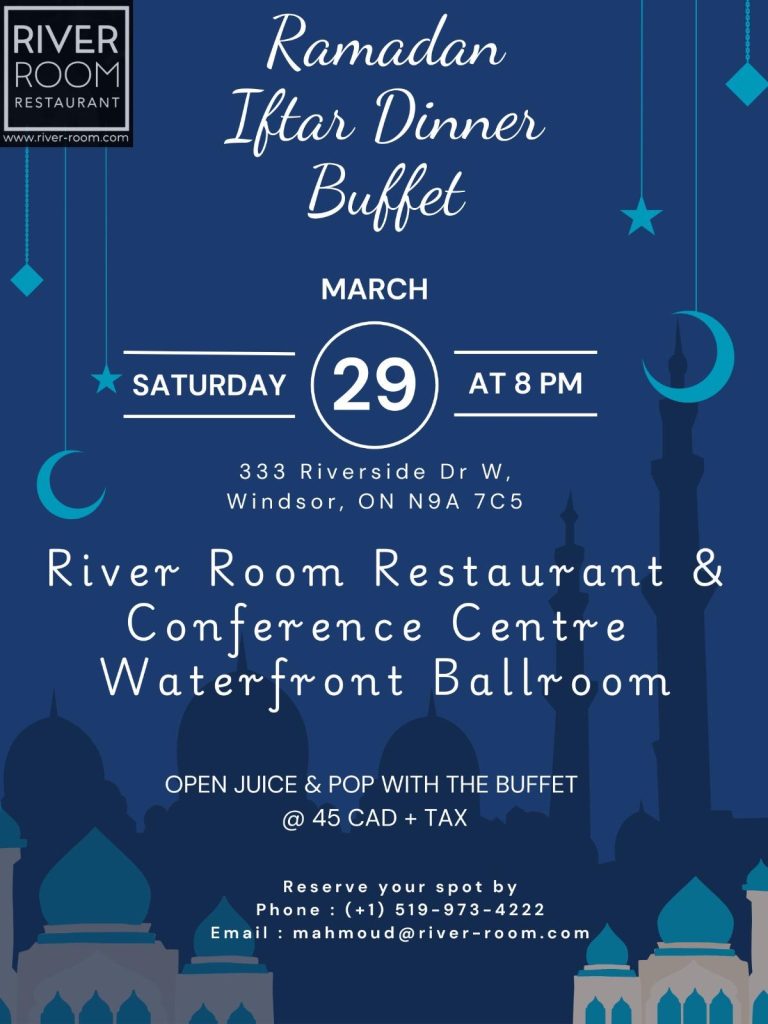 Dinner À la Carte Menu - RIVER ROOM RESTAURANT